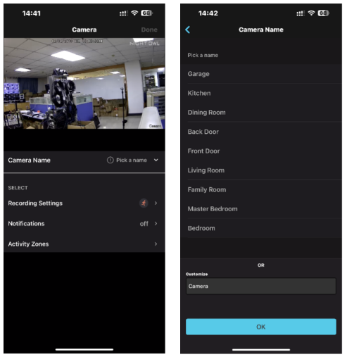 Adding a Plug-In Wireless Camera (FWIP2 Series) to your Night Owl App ...